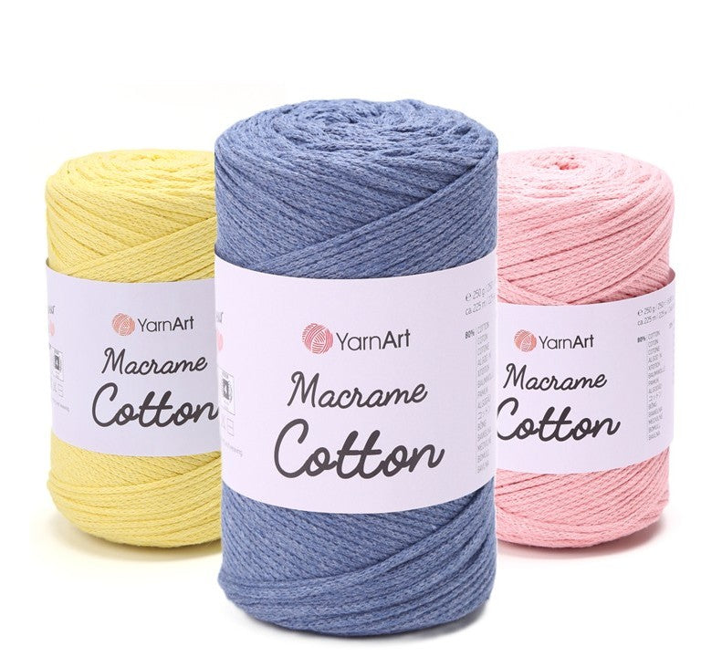 Macrame Cotton - Sara Crochet – Yarns and More Trading